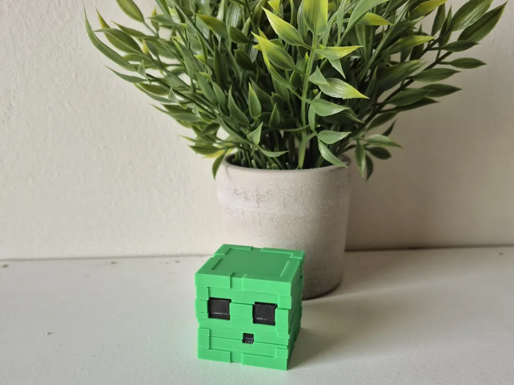 Minecraft slime articulated by Nismo3Dprint MakerWorld: Download Free ...