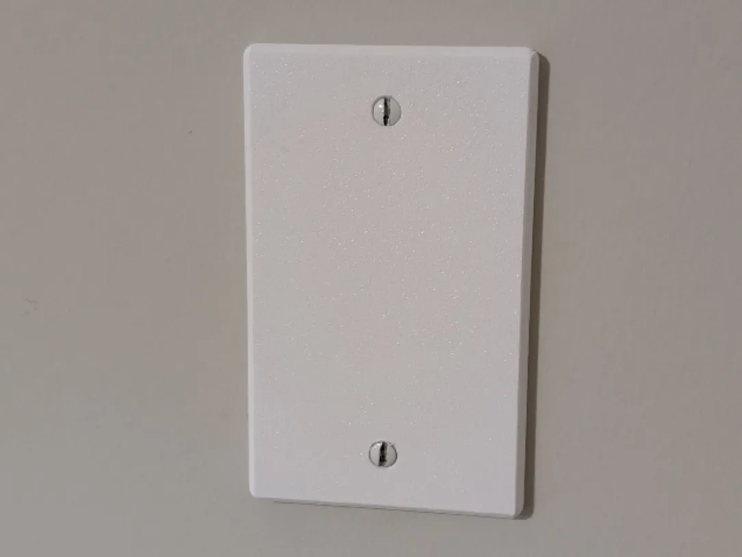 Blank Wall Plate Cover - US Compatible - Free 3D Print Model - MakerWorld