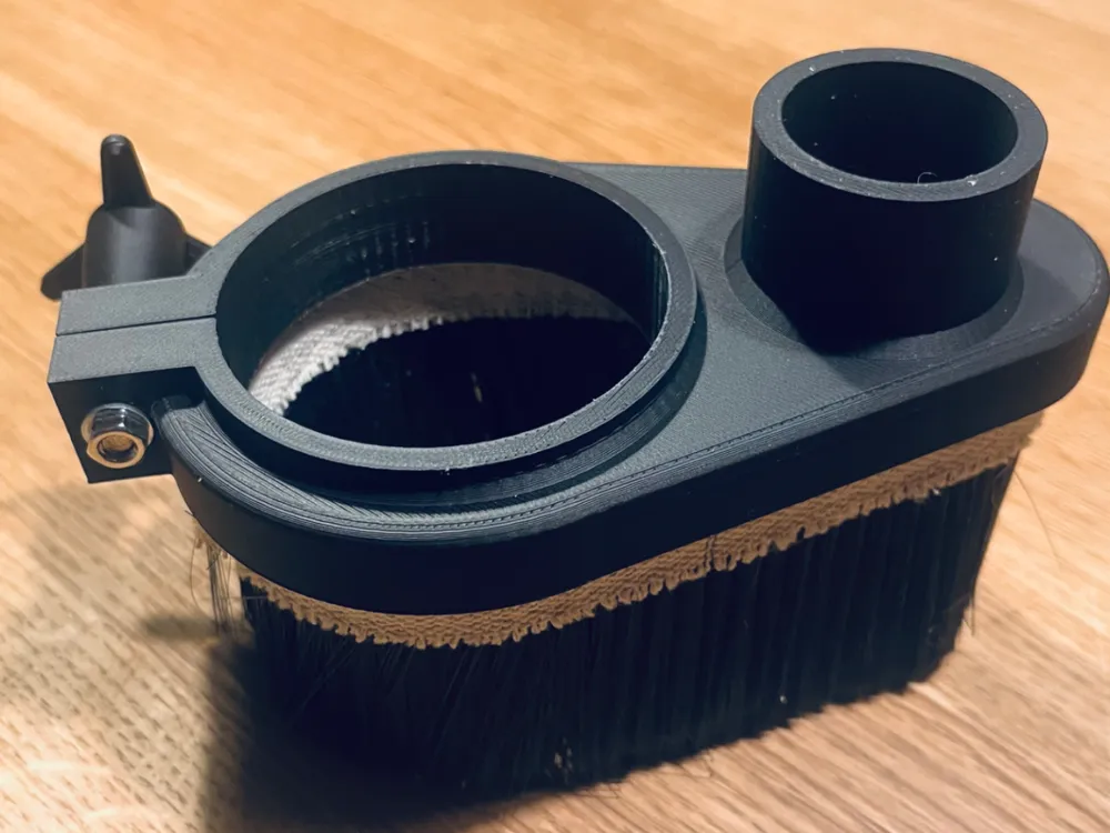Dust Shoe for 65mm CNC Spindles (Low Profile) by T_Brue - MakerWorld