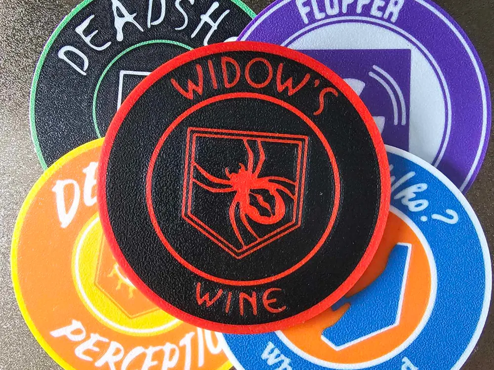 Widows Wine Zombie Perk Coaster by MuffinManMakerWorld: Download Free ...