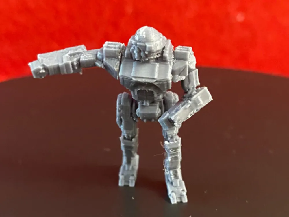 Commando for Battletech - Free 3D Print Model - MakerWorld