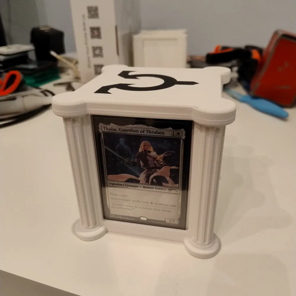 MTG Deckbox 4 Displays - Free 3D Print Model - MakerWorld