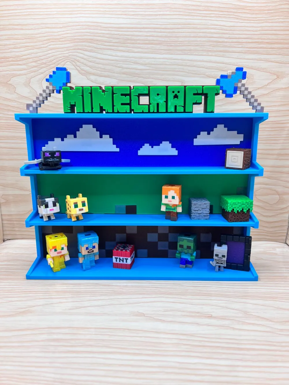Minecraft display stand for Kinder Joy - Free 3D Print Model - MakerWorld