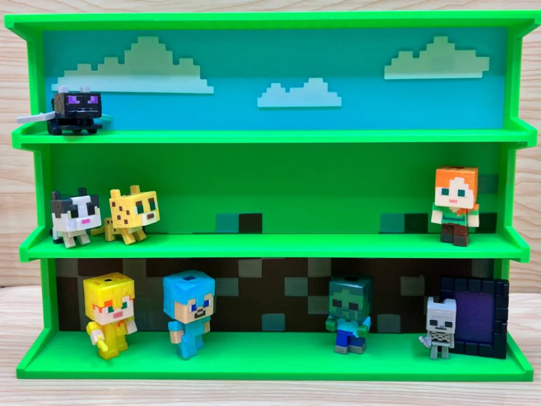 Minecraft display stand for Kinder Joy - Free 3D Print Model - MakerWorld
