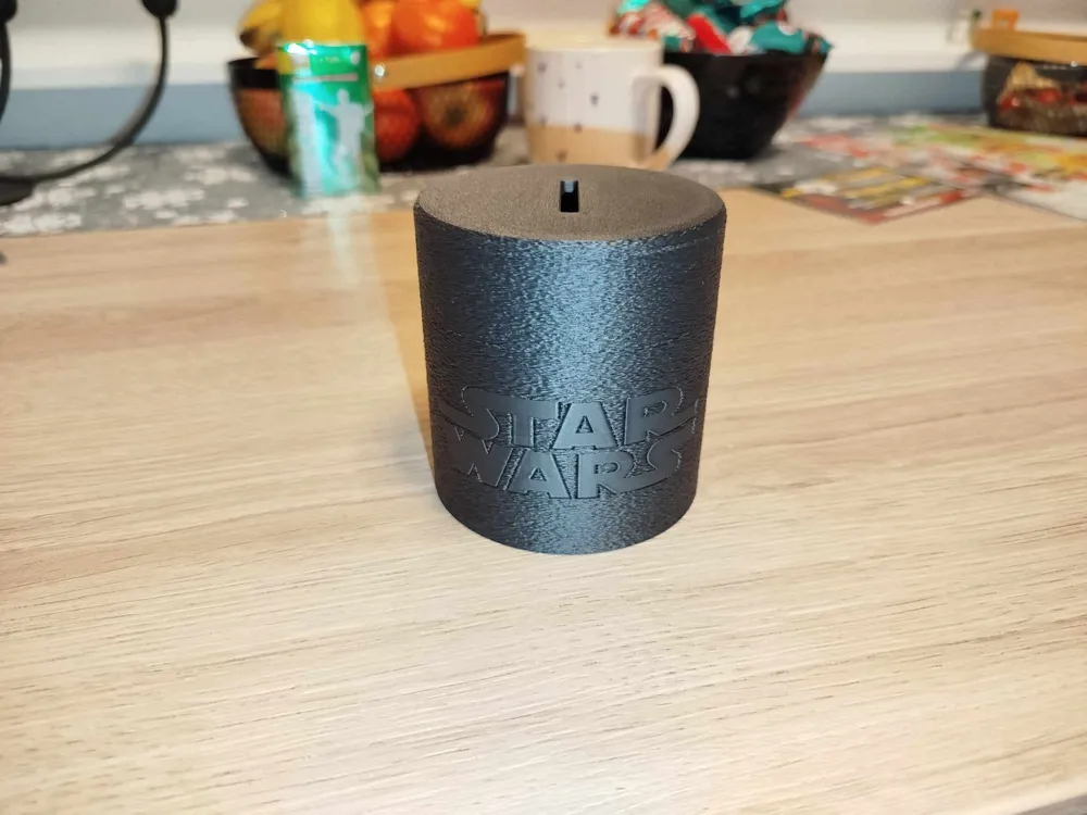 STAR WARS logo piggy bank by copilot25 - MakerWorld