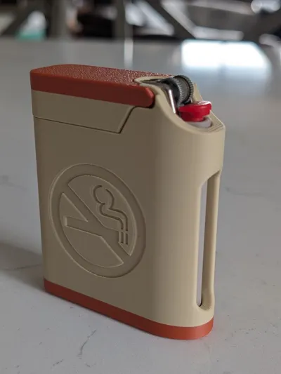 Cigarette & Lighter Case - Bic and 8 Smokes locks Remixed by Jelly ...