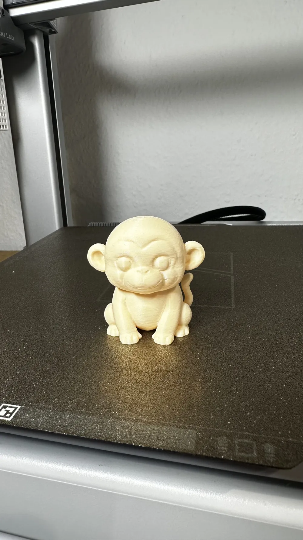 3D Printed Monkey – Cute Cartoon Figurine Kids - Free 3D Print Model ...
