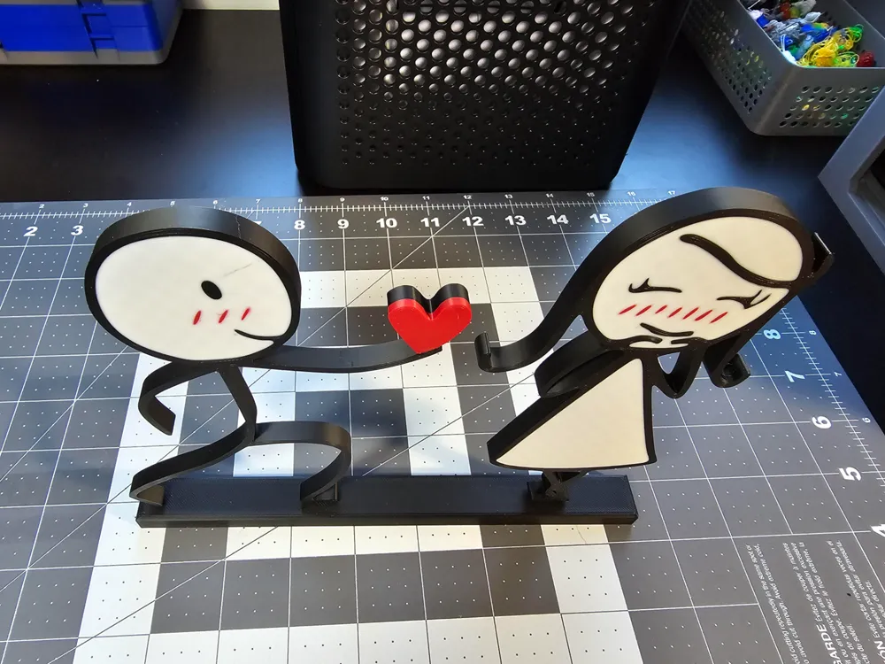 Couple in Love 2 Saint Valentine's day Remixed by Firesun07 - MakerWorld