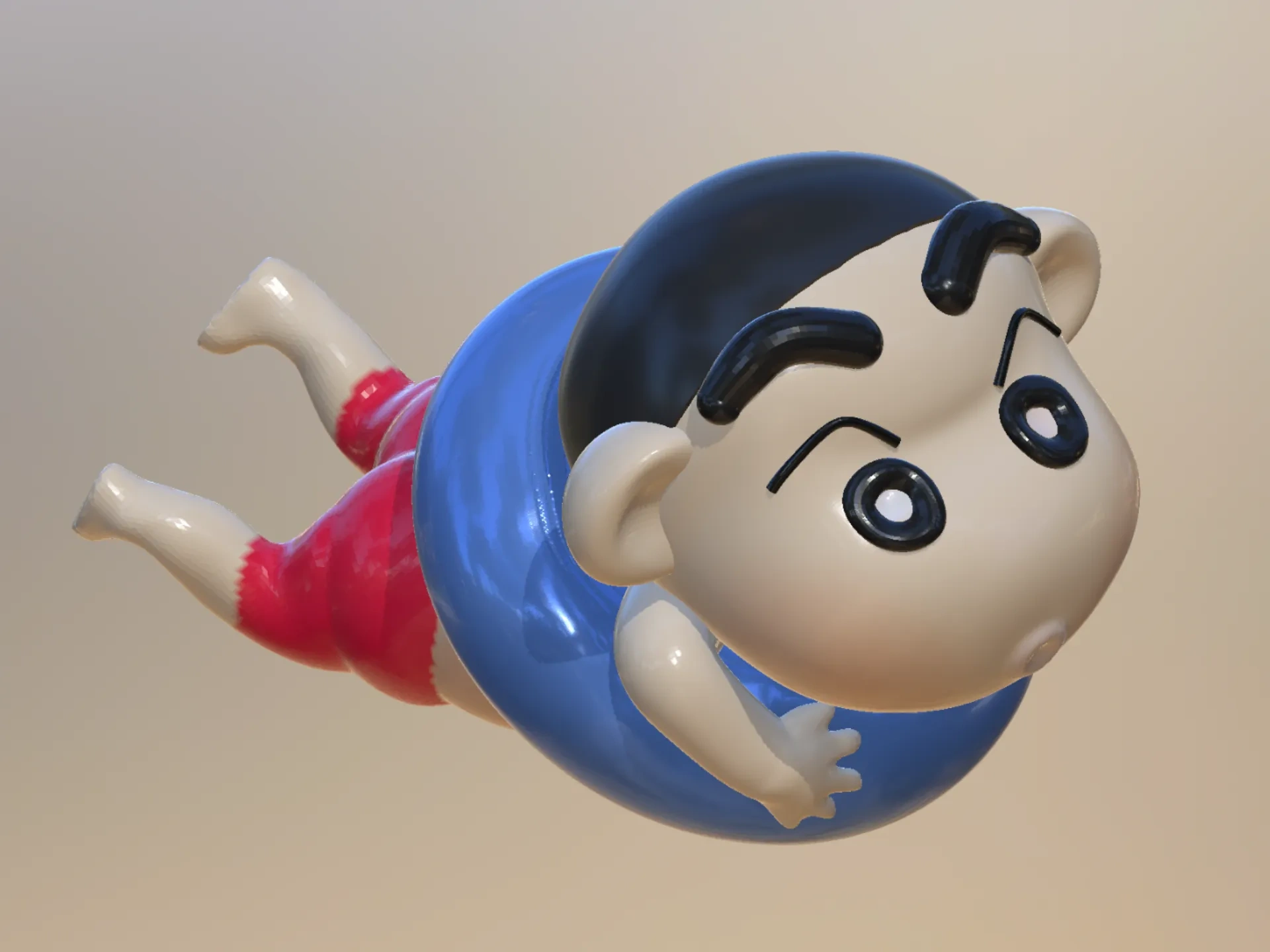 Crayon Shin-chan Swimming by nmw2021 MakerWorld: Download Free 3D Models