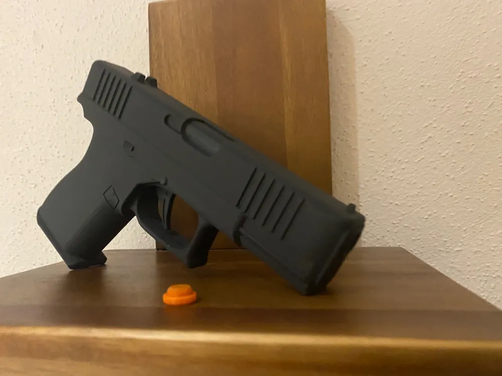 Glock 19 ( No glue ) - Free 3D Print Model - MakerWorld