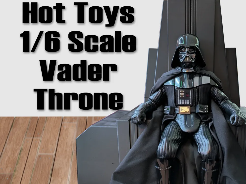 1:6 / 1:12 Darth Vader Throne (Hot Toys, Bl. Ser.) - Free 3D Print ...