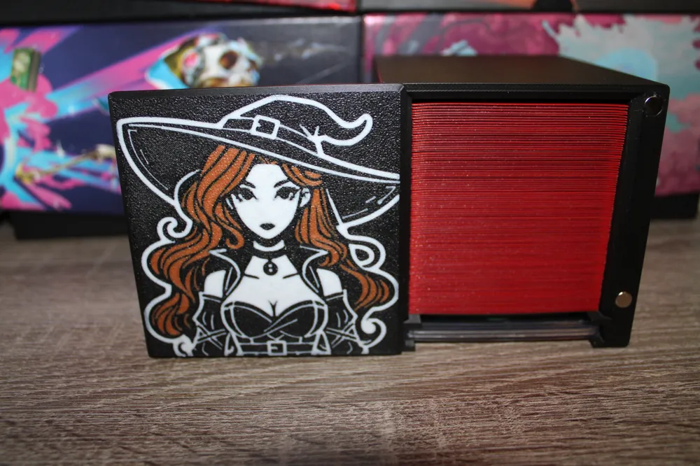 MTG EDH Commander Showcase Deck Box - Witch by Westly - MakerWorld