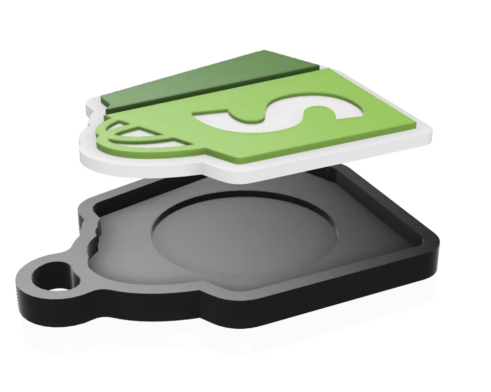 Shopify Keychain NFC by Vismond - MakerWorld