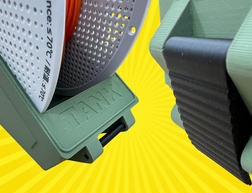 TANK Spool Box by White Ghost Shop MakerWorld: Download Free 3D Models