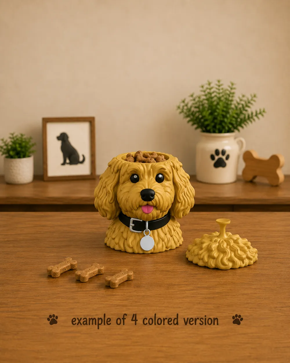 Doodle / Poodle Treat Holder - Free 3D Print Model - MakerWorld