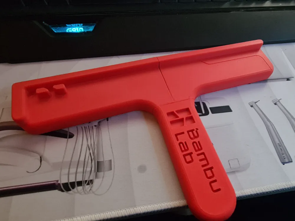 Bambu Film Sticking Fixture (A1 mini) Remixed by Firefighter - MakerWorld