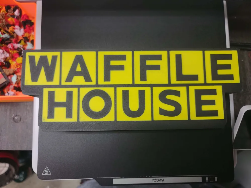 Caja de luz WaffleHouse - Modelo de impresión 3D gratuito - MakerWorld