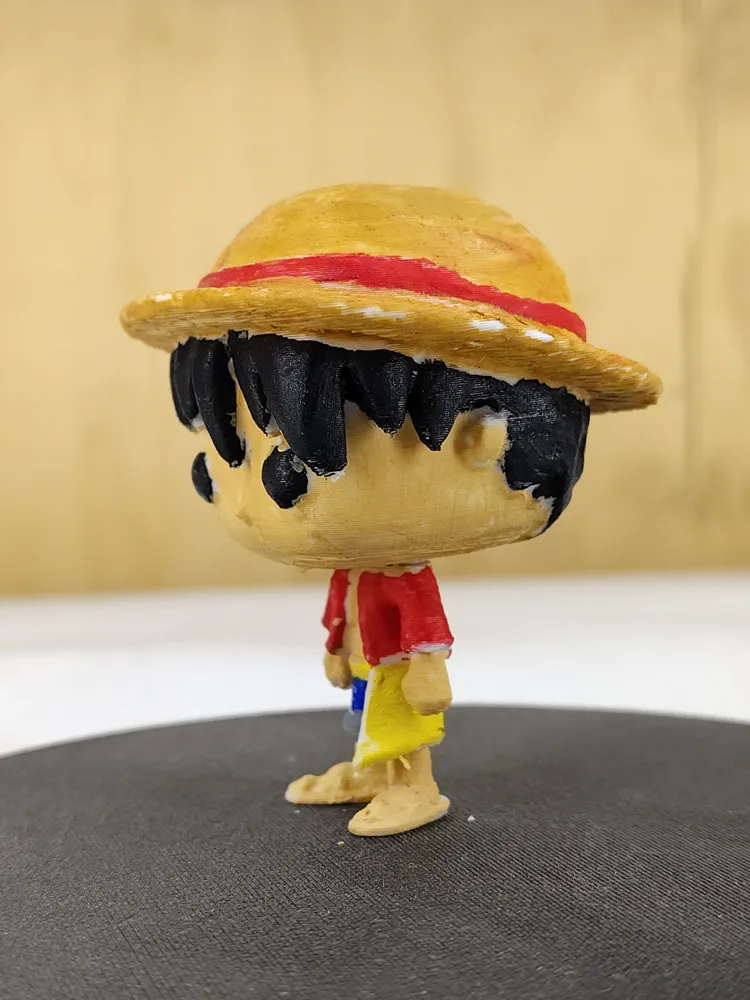 Monkey D Luffy chibi style model free by i_p design MakerWorld ...