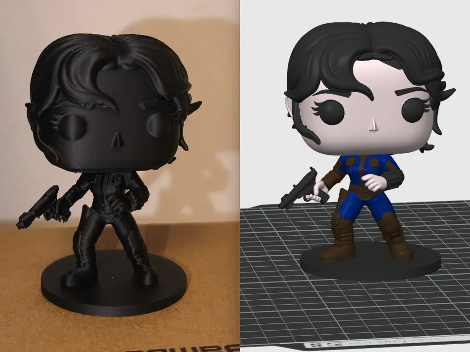 Lucy Fallout Series 2 Funko-Pop Miniatur - Free 3D Print Model - MakerWorld