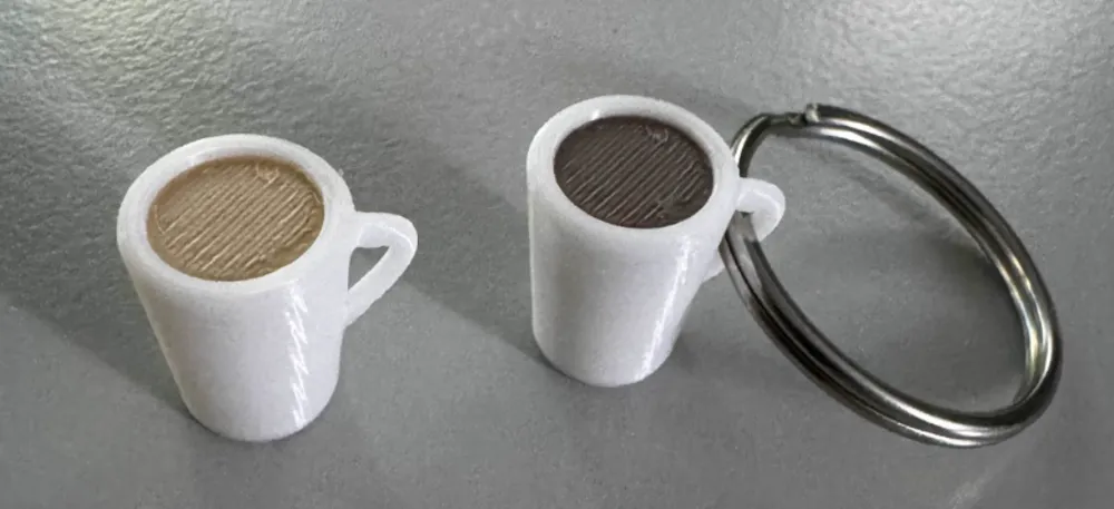 Coffee Mug Keychain / Coffee Mug Keychain by Mücke - MakerWorld