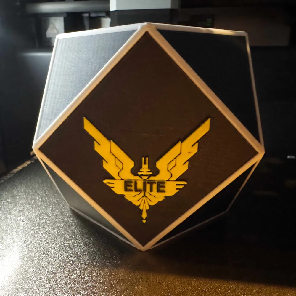 Elite (1984) Coriolis Space Station Money Box by Mark R - MakerWorld