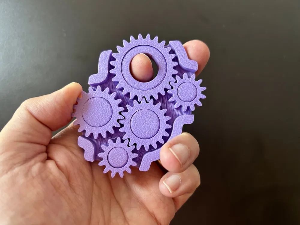 Fidget gears by TuringComplete MakerWorld: Download Free 3D Models