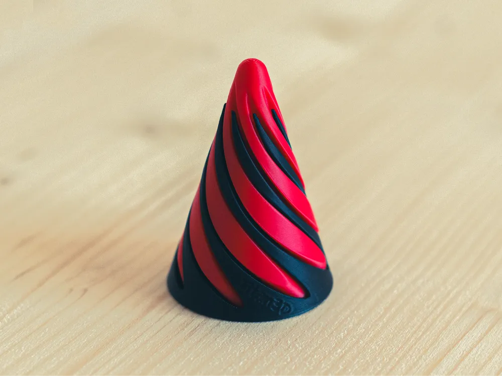 Helix Screw Fidget Cone by Titan3D MakerWorld: Download Free 3D Models