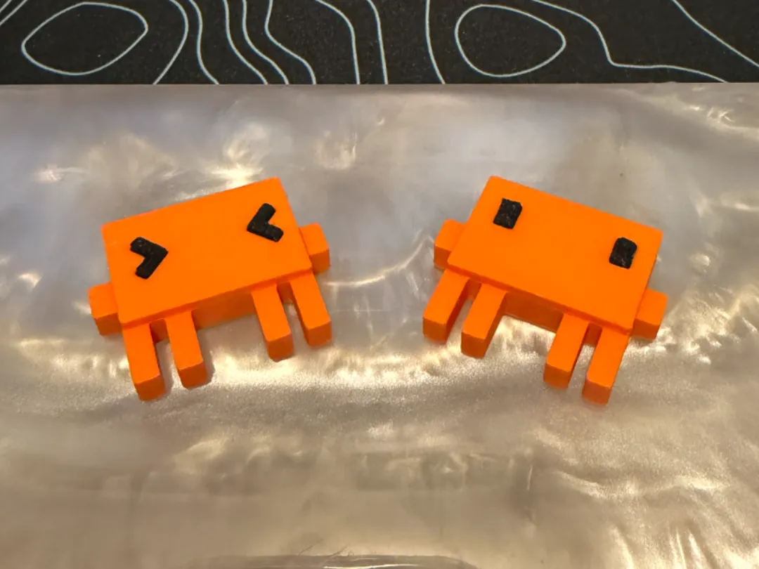 Claude Code Mascot — Fridge Magnet - Free 3D Print Model - MakerWorld