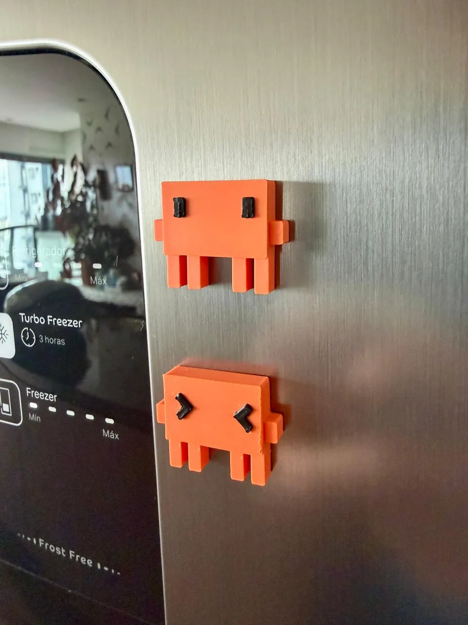 Claude Code Mascot — Fridge Magnet - Free 3D Print Model - MakerWorld