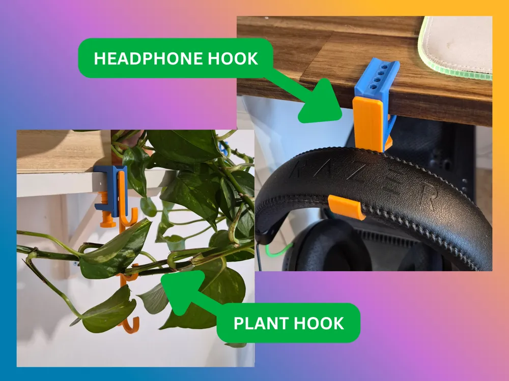 IKEA SKADIS - Shelf Clamp & Hook System - Free 3D Print Model - MakerWorld