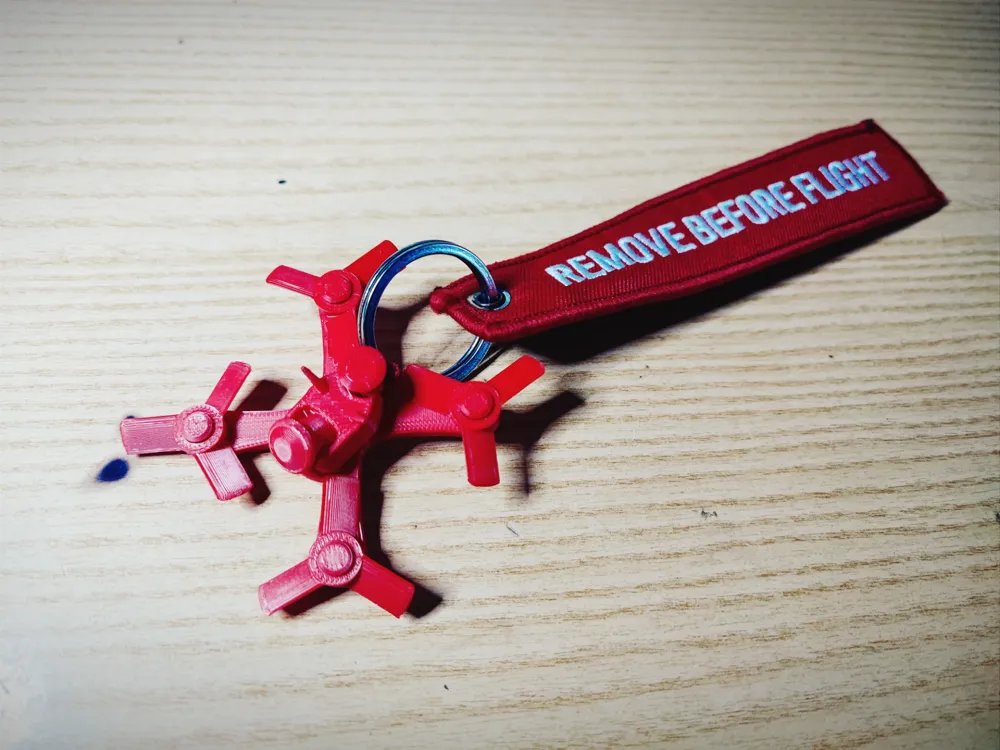 Mini Drone FPV Gadget Keychain by Amduscias - MakerWorld