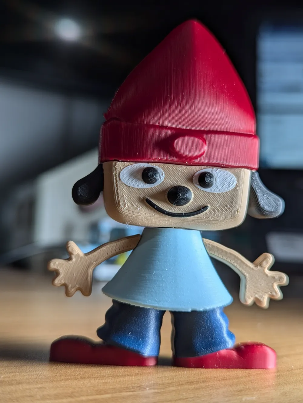 PaRappa The Rapper 3D Figure (Assembly Required) by LAYRLAB MakerWorld ...