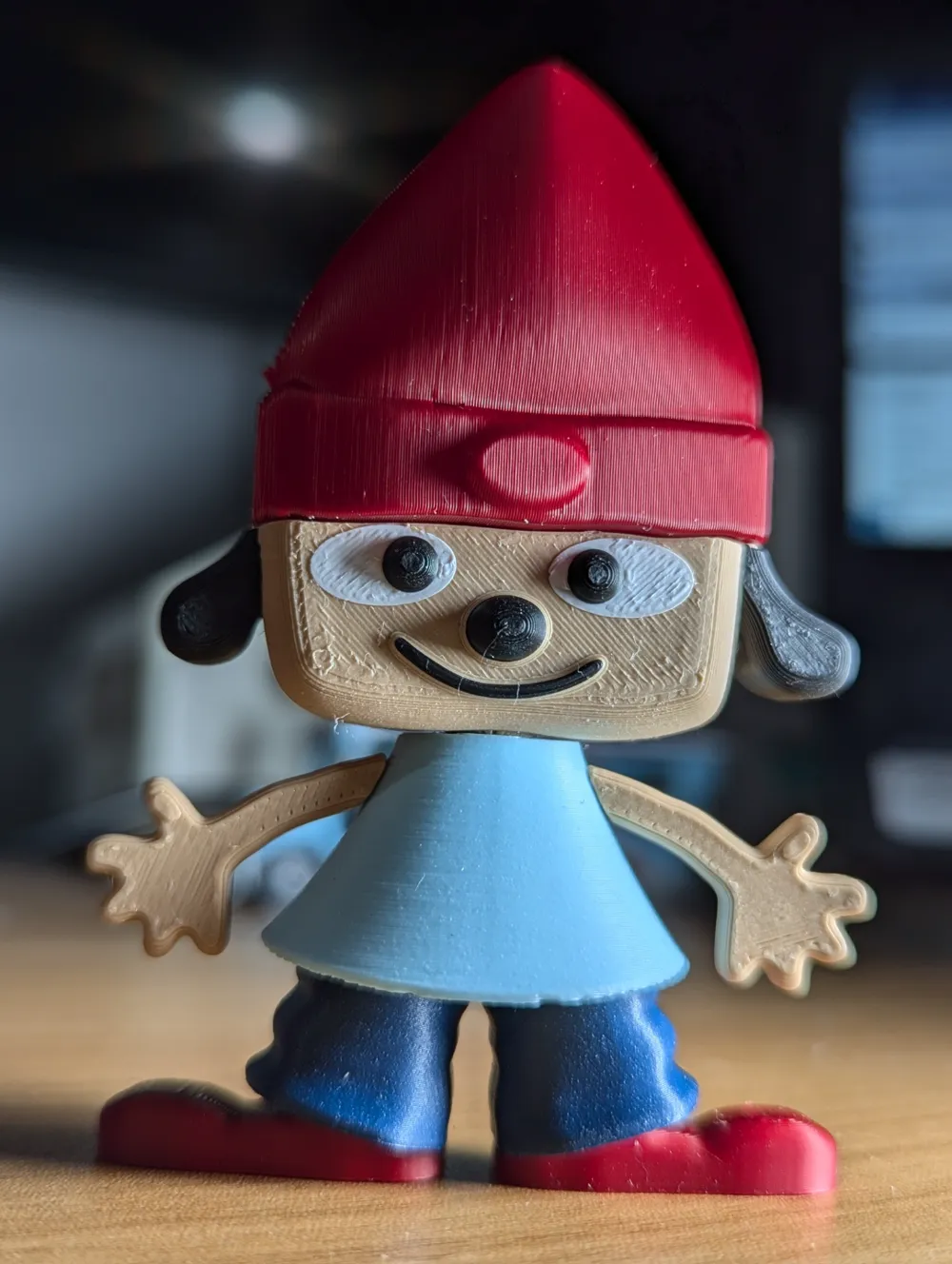 PaRappa The Rapper 3D Figure (Assembly Required) by LAYRLAB MakerWorld ...