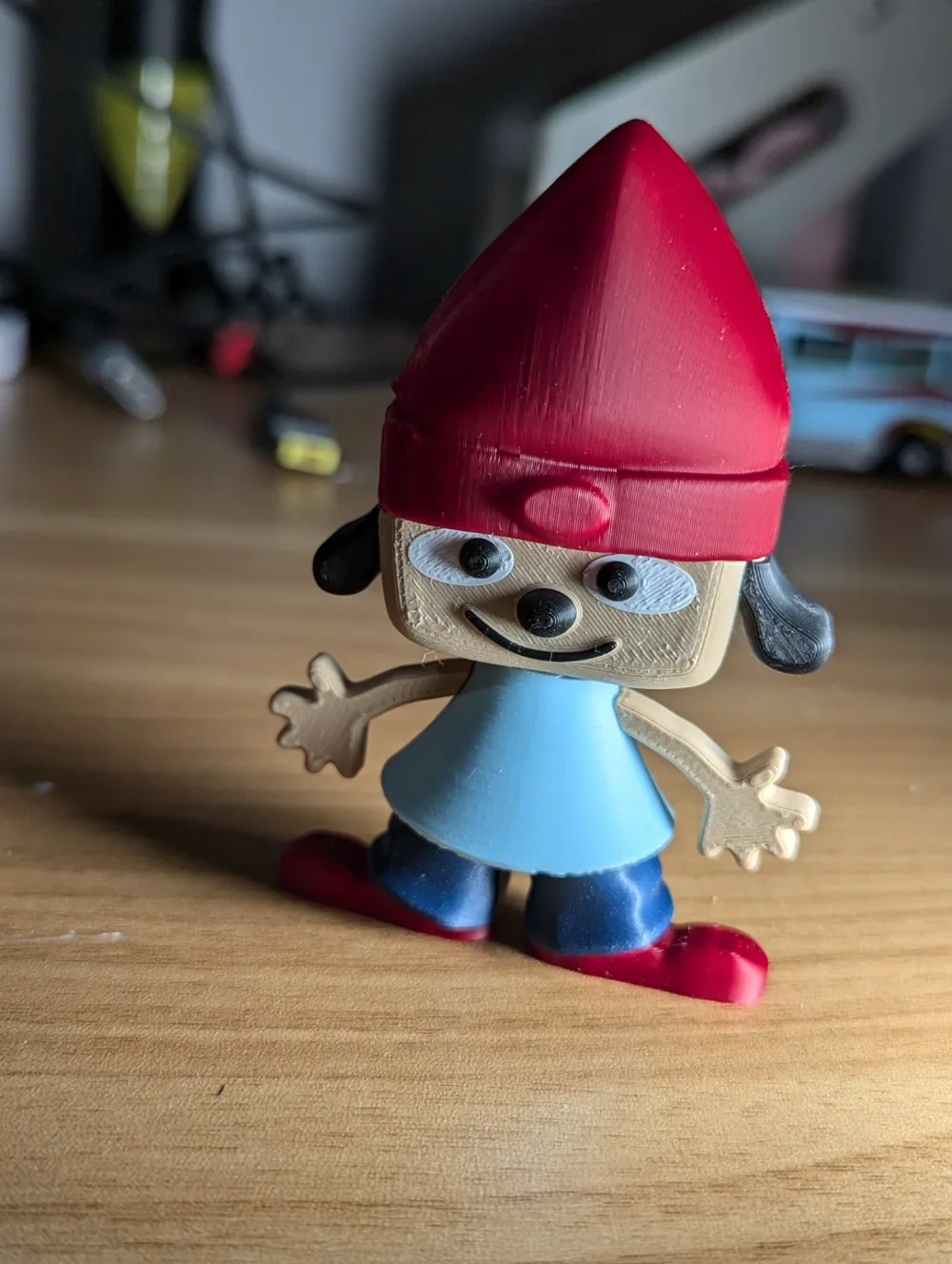 PaRappa The Rapper 3D Figure (Assembly Required) by LAYRLAB MakerWorld ...