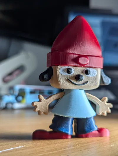 PaRappa The Rapper 3D Figure (Assembly Required) by LAYRLAB MakerWorld ...