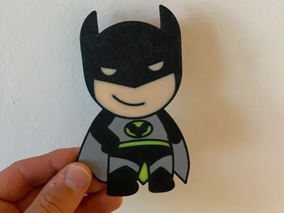 Batman Chibi by 3dwunschmanufaktur - MakerWorld