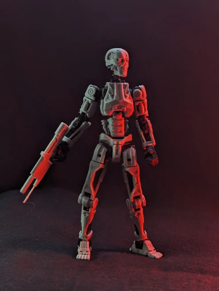 Terminator T800 Armor for Dummy 13 Remixed by RandomFilament MakerWorld ...