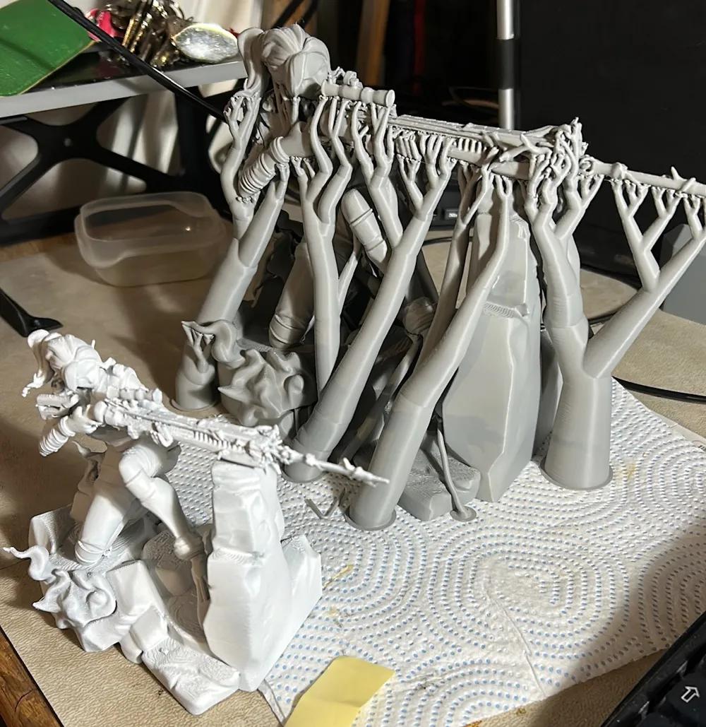 Caitlyn Arcane. Cosplay Figurine reproduction - Free 3D Print Model ...