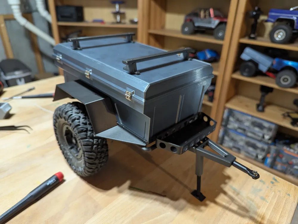 M416 Abenteueranhänger für RC-Lkws (Maßstab 1:10) – Kostenloses 3D ...