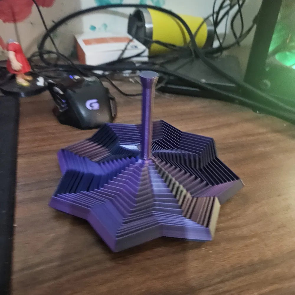 Meu fidget de estrela de 8 pontas - Modelo gratuito para impressão 3D ...