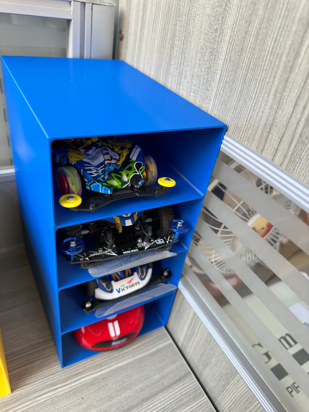 1:32 Scale Model Car Storage Box, Mini 4WD Storage Box, Single Layer ...