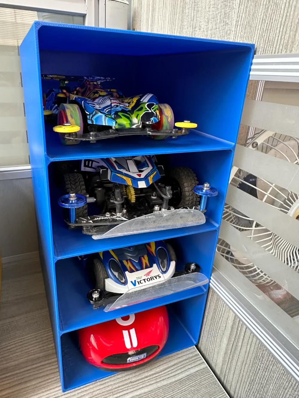 1:32 Scale Model Car Storage Box, Mini 4WD Storage Box, Single Layer ...