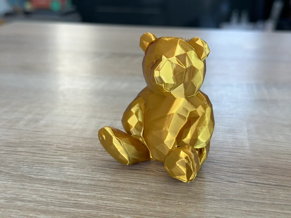 Bears family low poly standing sitting dancing by 3Dcrabi - MakerWorld