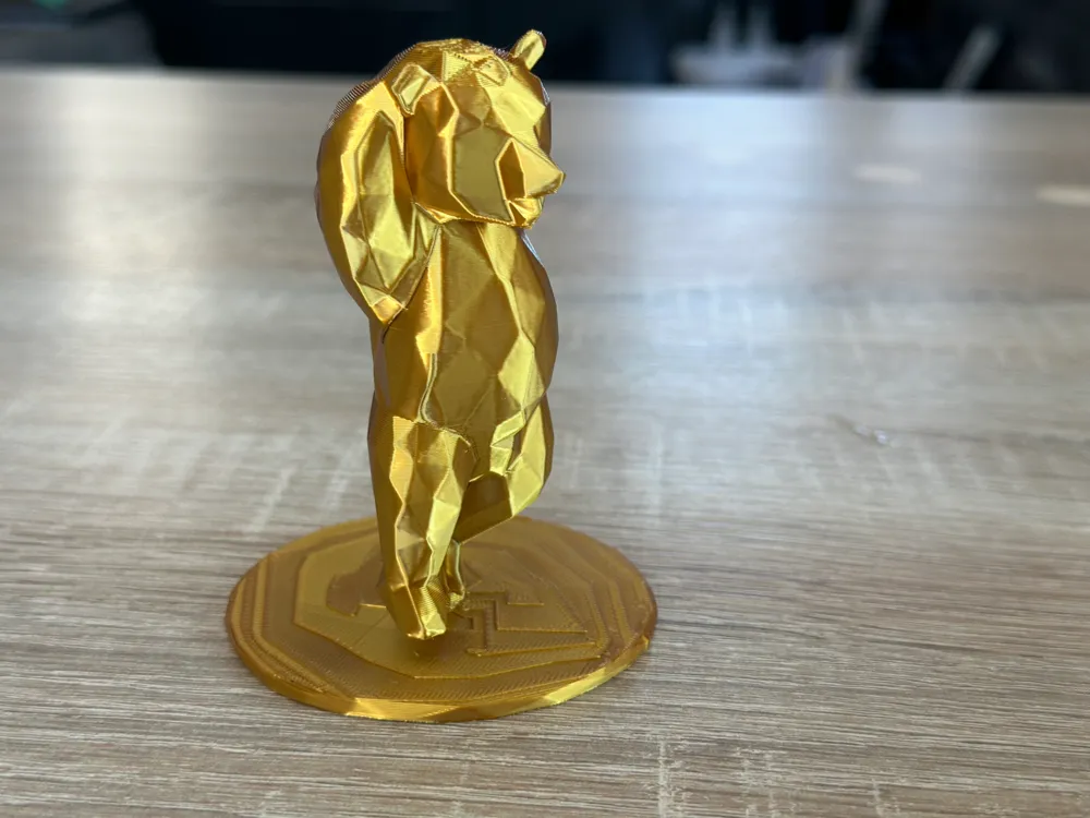 Bears family low poly standing sitting dancing by 3Dcrabi - MakerWorld