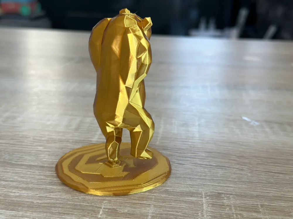 Bears family low poly standing sitting dancing by 3Dcrabi - MakerWorld