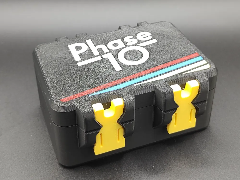 Phase 10 Card Box - SnapLock Remixed by mteomarch - MakerWorld