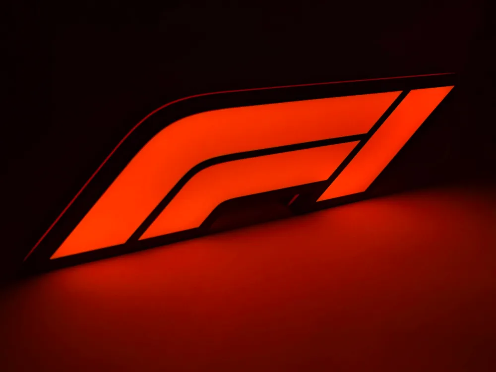 F1 | Formula 1 | Logo | LightBox - Free 3D Print Model - MakerWorld