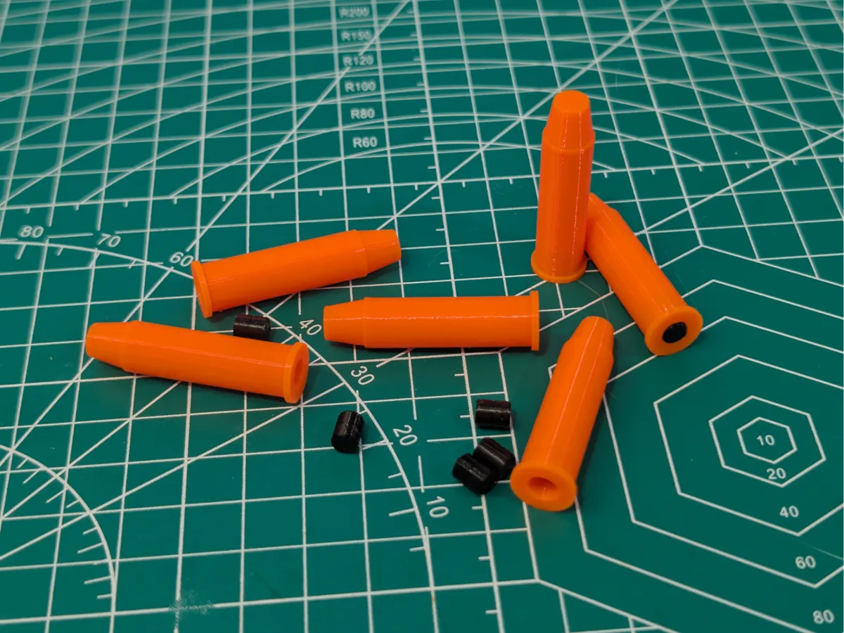 .357 Magnum Snap Caps - TPU primers - Free 3D Print Model - MakerWorld