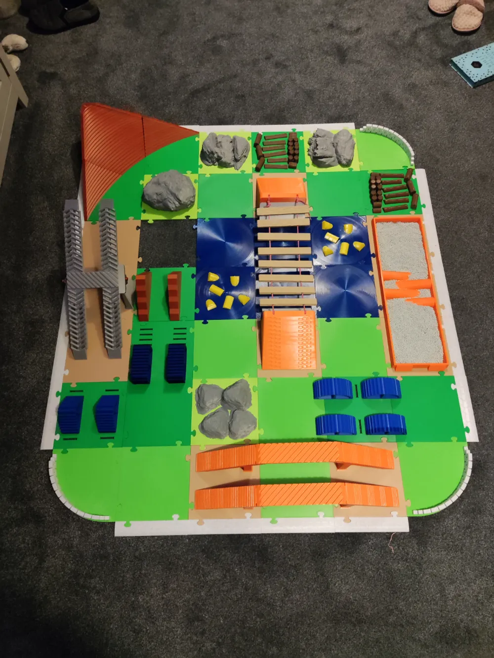 RC Crawler Park - Rope Bridge 1:18 & 1:24 by Rich T MakerWorld ...