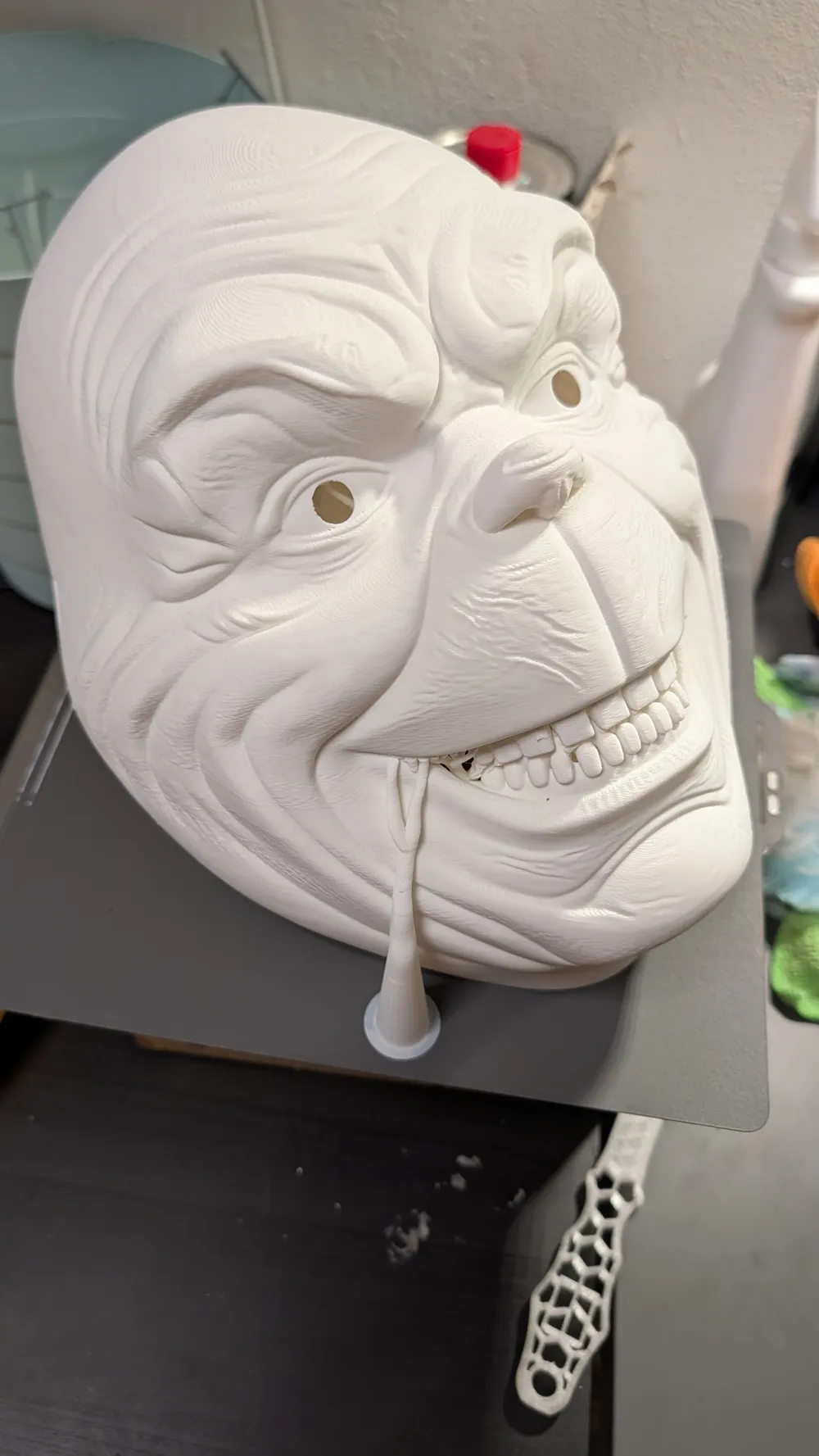Grinch Mask (Inspired by "The Mean One") - Free 3D Print Model - MakerWorld